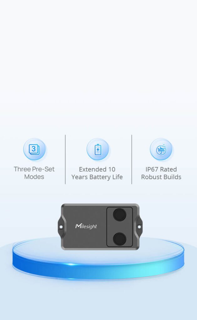 EM400-MUD LoRaWAN Multifunctional Ultrasonic Distance Sensor